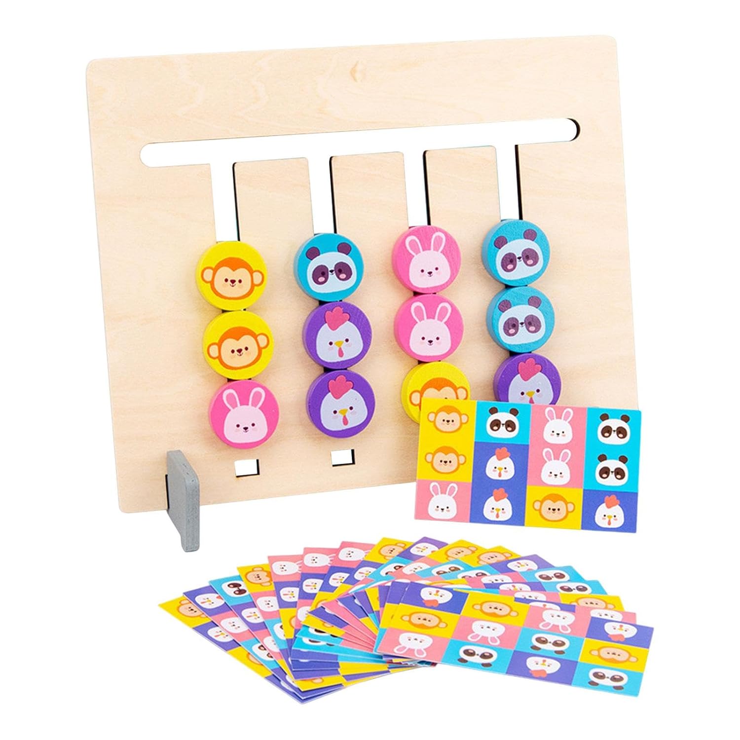 PlayWood™ Wooden Focus Maze Game with Solo and Two Player Modes – JoyFleet
