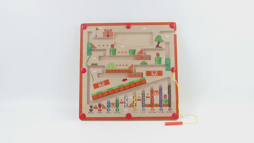 Mario Maze™ Obstacle Style Magnetic Learning Maze for Toddlers – JoyFleet